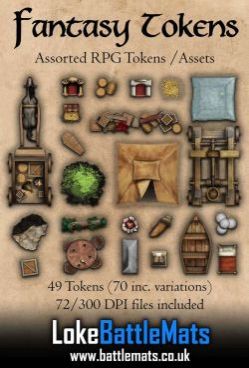 Universell Fantasy - Fantasy Token Set - Produktinfo bei drosi.de